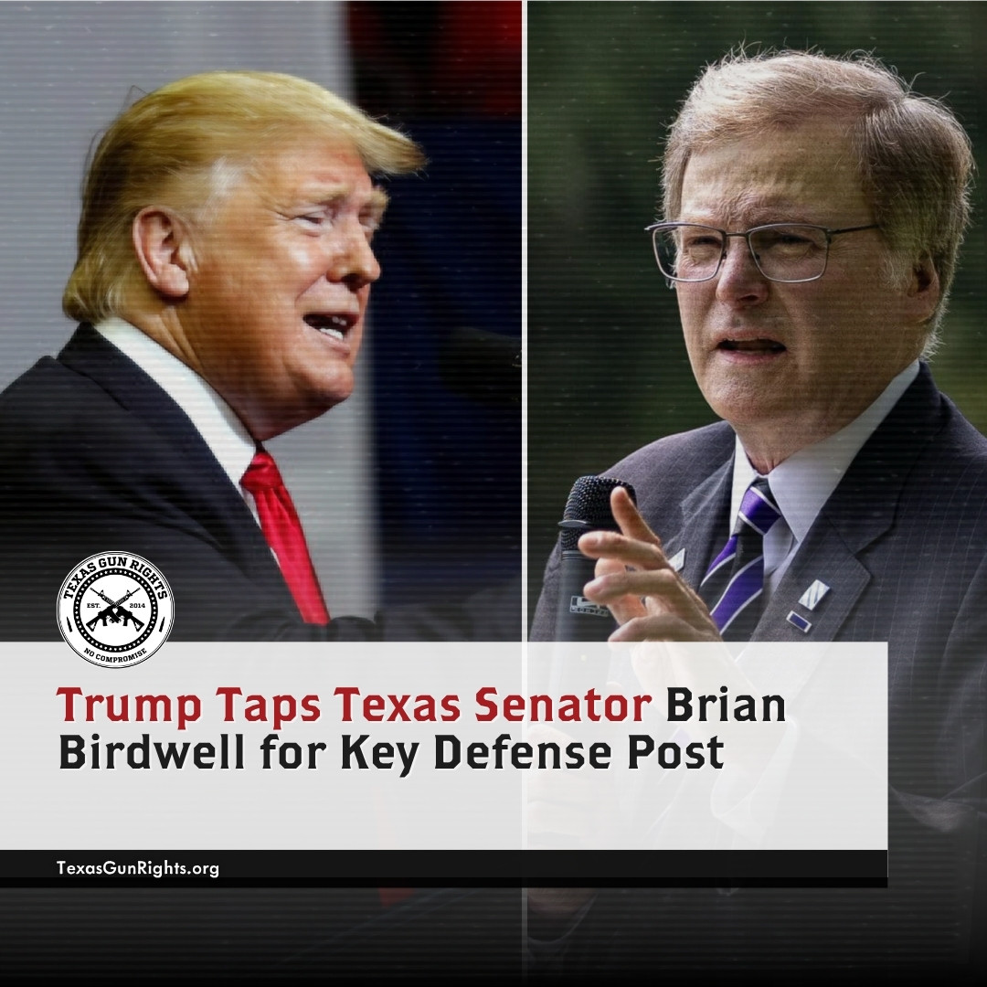 Trump Taps Texas Senator Brian Birdwell for Key Defense Post - Texas ...