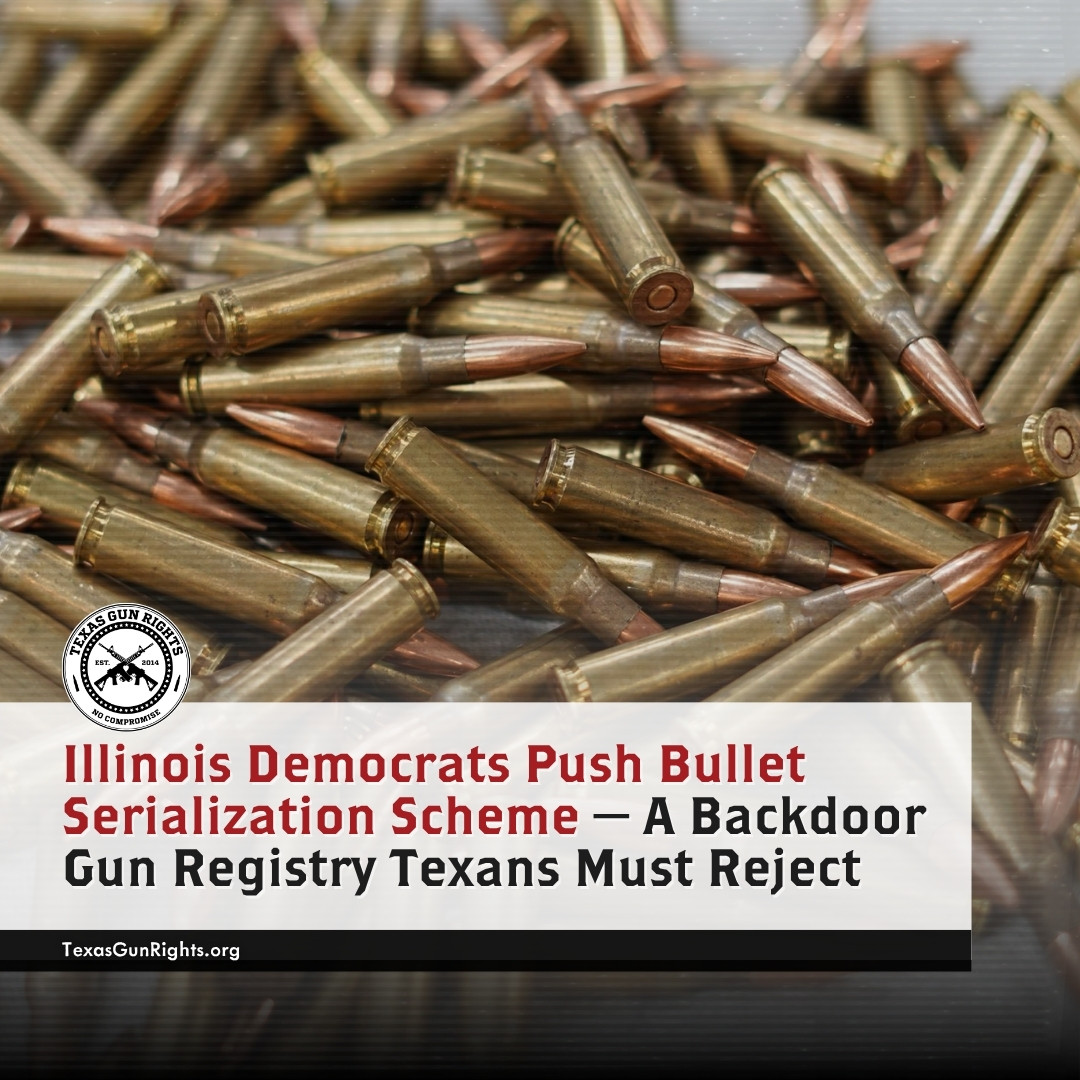 Illinois Democrats Push Bullet Serialization Scheme — A Backdoor Gun ...
